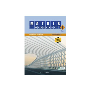 Matrix Wiskunde 3.3 Leerwerkboek B Meetkunde – Statistiek (editie 2024 ...